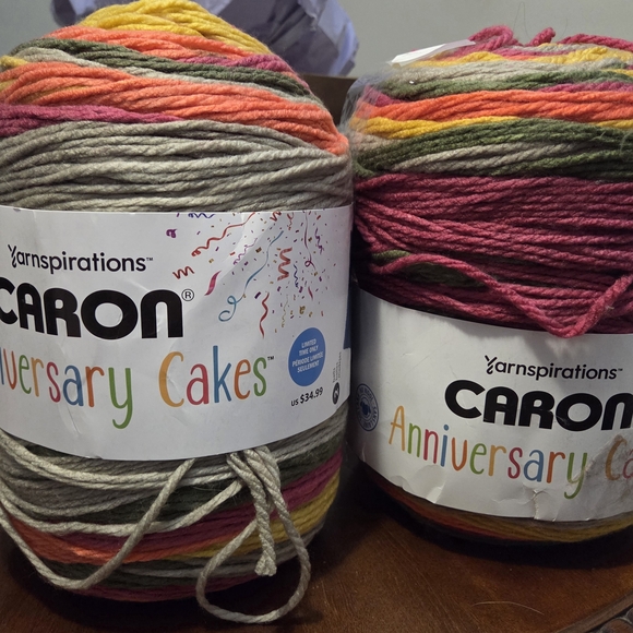 Caron | Other | Caron Anniversary Cakes Multicolor Yarn Bundle | Poshmark